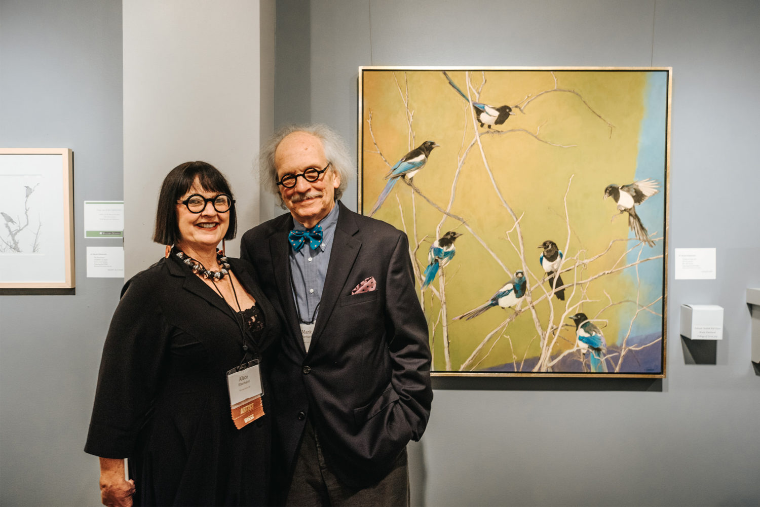 Artist Mark Eberhard with wife Alice Eberhard - The Clear Creek Group ...